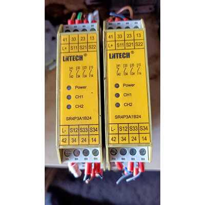 LNTECH菜恩安全继电器 SR4P3A1B24  有2片，询价