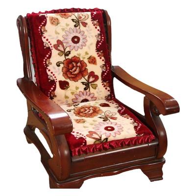 冬季加厚老式红木实沙发海绵坐垫