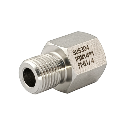 内丝M14X1-外丝G1/4螺纹转换接头