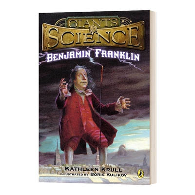 英文原版 科学巨匠 本杰明富兰克林 Giants of Science Benjamin Franklin 儿童科普小说 名人传记 英文版 进口英语原版书籍