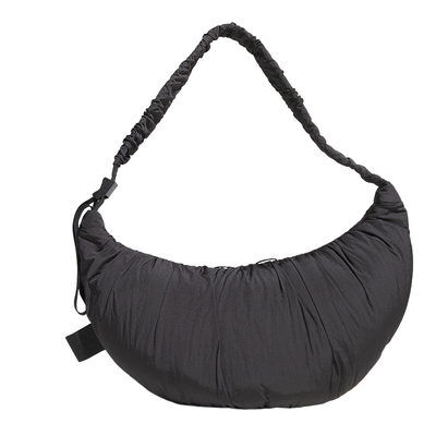 adidas阿迪达斯出游散步单肩包腋下饺子包2026春女斜挎包 JZ2143