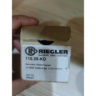 【议价】全新RIEGLER压力表型号110.35KD德国制造