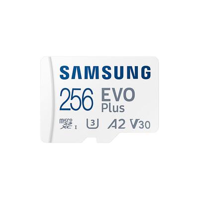 三星高速存储卡TF SD 256GB性能闪存卡运动相机掌机V30A2EVO PLUS