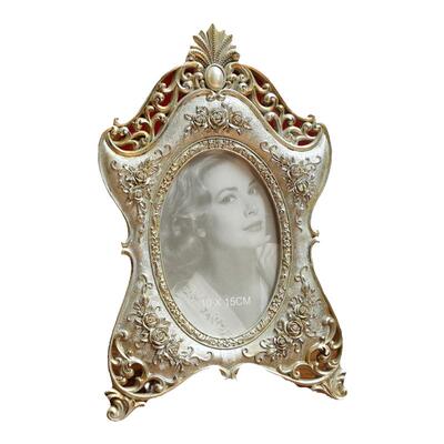 欧式经典花纹树脂相框毕业季礼物