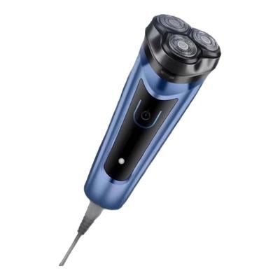 剃须刀浮动三刀头电动刮胡刀USB快速充电刀头水洗出差旅行胡须刀