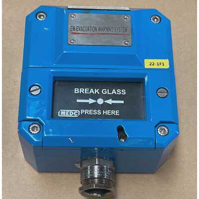 Eaton MEDC BGE ExplosionProof Manual Call Point  BreakGlass