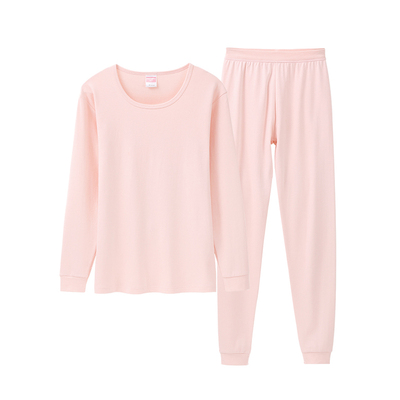 豪门中年宽松全棉保暖内衣女士