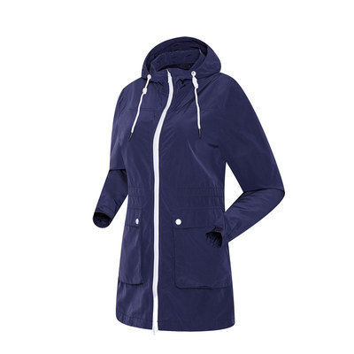 ROYALWAY春秋休闲风衣中长款轻薄