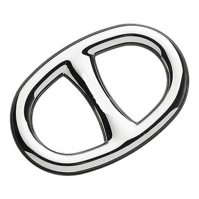 90大号丝巾扣环Chaine d'Ancre经典猪鼻子镜面金属极简设计多用途