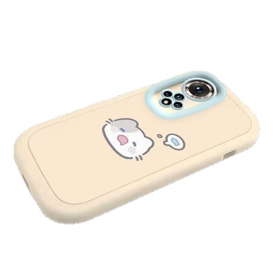 适用华为荣耀50手机壳honor50se女新款200/100Pro全包90/80gt高颜值60/80se曲屏专用70/30/20s可爱硅胶软外壳