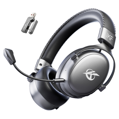 iKF V11 Max头戴式无线电竞游戏耳机蓝牙有线四模FPS耳麦三角洲