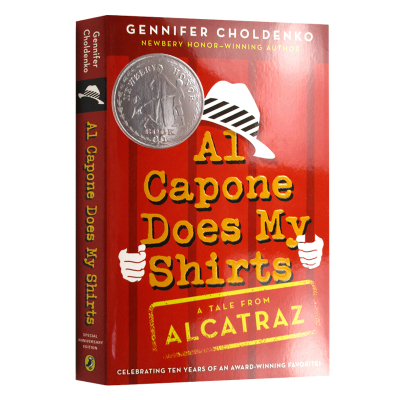 卡彭老大帮我洗衬衫 英文原版儿童读物 Al Capone Does My Shirts 美国纽伯瑞银奖 少年马修 珍妮弗科尔登克 英文版进口书籍
