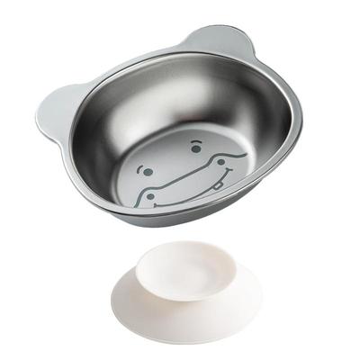 onlycook吸盘式儿童饭碗不锈钢