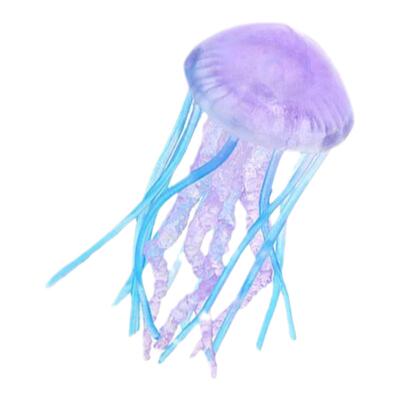 仿真海洋动物模型僧帽水母海蜇海底生物儿童认知玩具创意摆件装饰