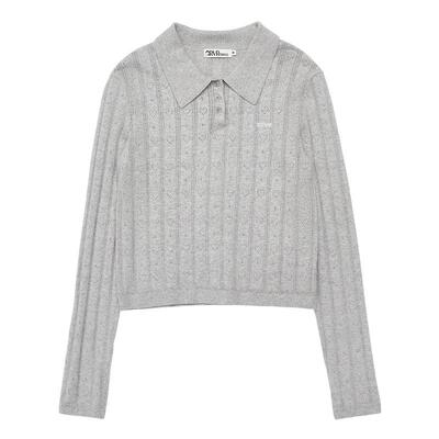 GRVR GROVE官方旗舰店2026PS春季长袖毛衣韩系叠穿内搭GP26KNC61