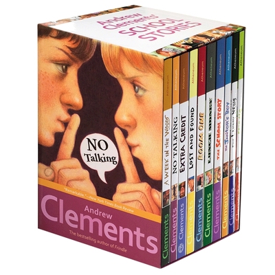 英文原版 Andrew Clements' School Stories 安德鲁克拉门校园系列10本盒装青少年小说 趣味章节故事小学初中生活成长桥梁书正版