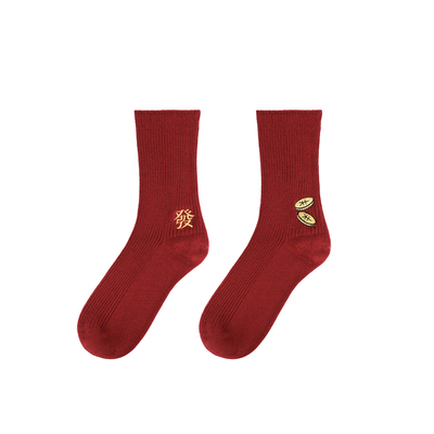 点子点子新春仪式好彩头中筒袜