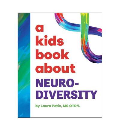 【预售】【给孩子的书】神经多元性 【A Kids Book About】Neurodiversity 原版英文青少年读物 DK Children