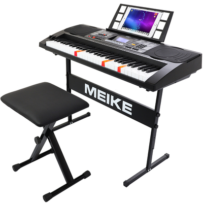 美科61键力度钢琴键智能亮灯跟弹