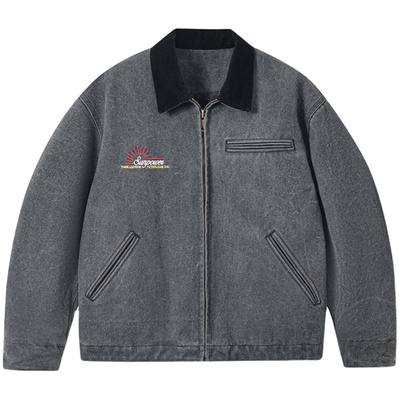 thrillscrew翻领秋冬刺绣