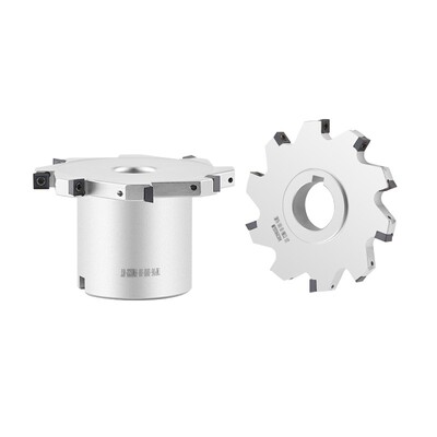 套式数控三面刃可转位铣T型槽刀