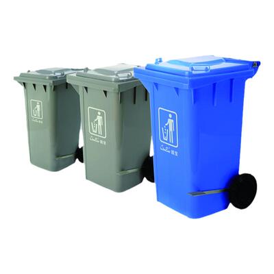 超宝脚踏环卫物业手推挂箱垃圾桶