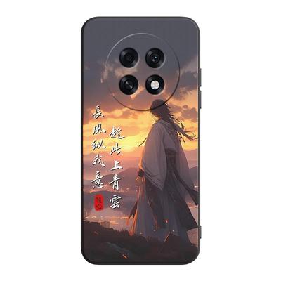 适用于oppok13s唯美插画保护软套