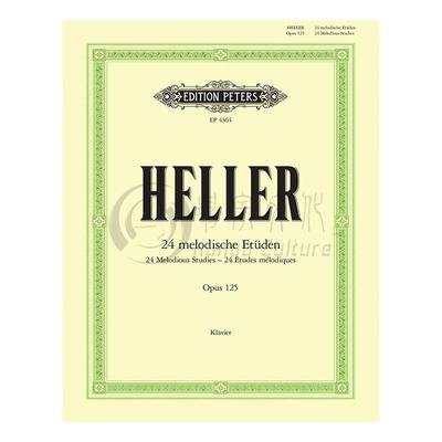 海勒旋律优美钢琴练习曲Op125