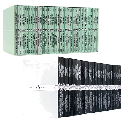 进口英文原版 企鹅经典小黑书小绿书礼盒装129册Little Black Classics Box Set/Penguin Modern Boxset 经典文学小说读物