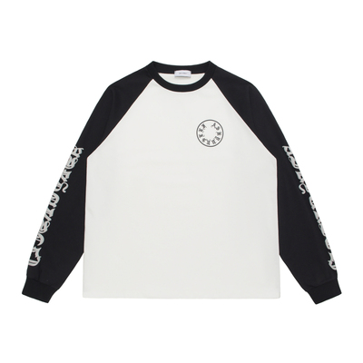 25SSASKYURSELF浮雕梵文长袖T恤