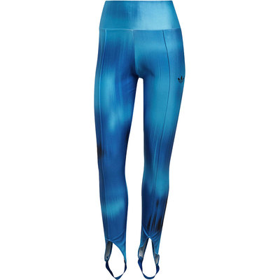 Adidas/阿迪达斯正品夏三叶草高腰女子运动休闲紧身裤HB9402