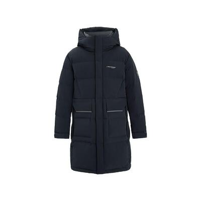 雪伦男中长款鹅绒服户外工装外套