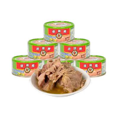 雄鸡标橄榄油浸金枪鱼150g*6罐