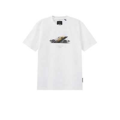 HugoBoss联名棉质圆领短袖T恤