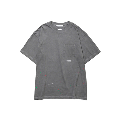 【官方直营】Liberaiders SPLATTER TEE 字母LOGO口袋短袖T恤26SS