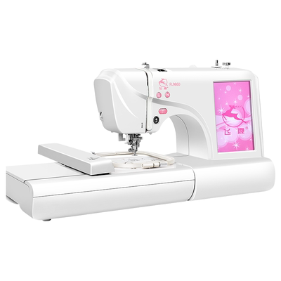 飞鹿家用台式电脑绣花缝绣一体机