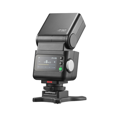 【新品现货】Godox神牛IT32迷你相机闪光灯小型便携TTL自动测光高速同步相机微单热靴机顶灯