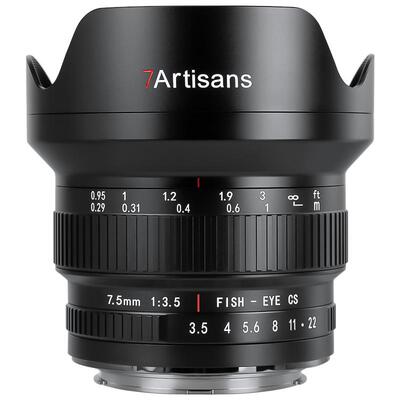 七工匠7.5mmF3.5超广鱼眼镜头