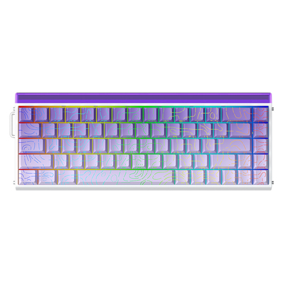 狼蛛Hero68磁轴主题键盘机械有线电竞游戏专用RGB灯箱高性能