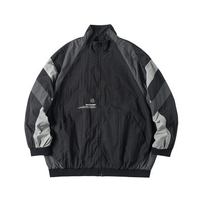 隐蔽者机能拼色薄款运动夹克外套