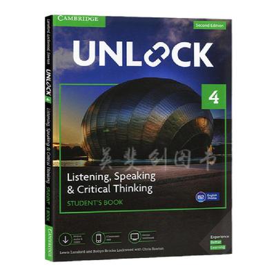 unlock剑桥少儿英语教材听说读写