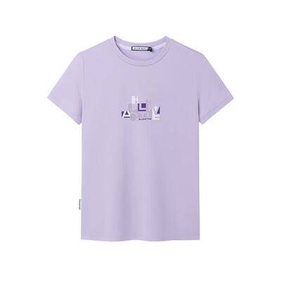 ELLEActive字母印花休闲短袖t恤