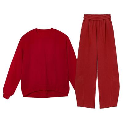 ZzZHANG秋冬宽松休闲卫衣套装