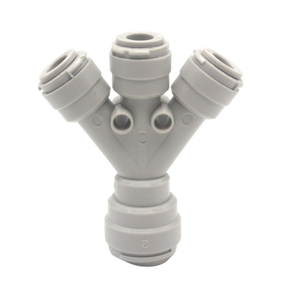 净水器三通接头韩国dm2分5/16pe