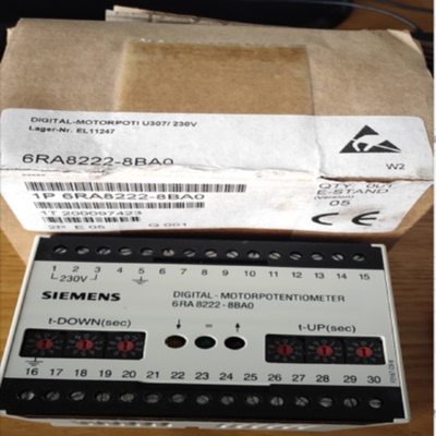 议价西门子6RA8222-8BA0/8BAO POTENTIOMETER U307  1P 6RA82228B