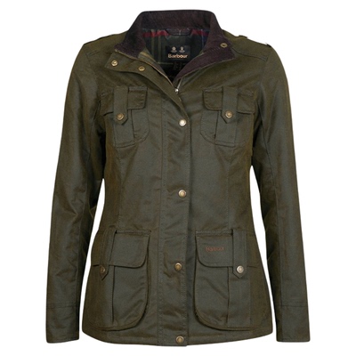 Barbour女士修身油蜡夹克