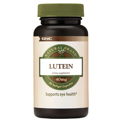 叶黄素GNC健安喜40mg60粒lutein