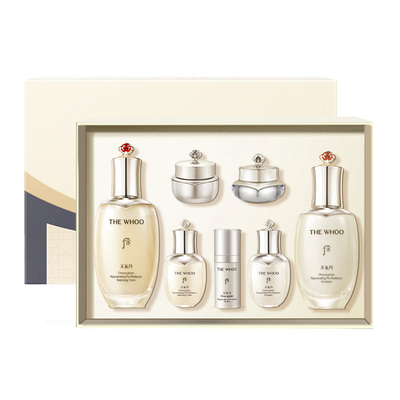 【38返场】Whoo后天气丹PRO焕活紧颜水乳保湿修护限定礼盒