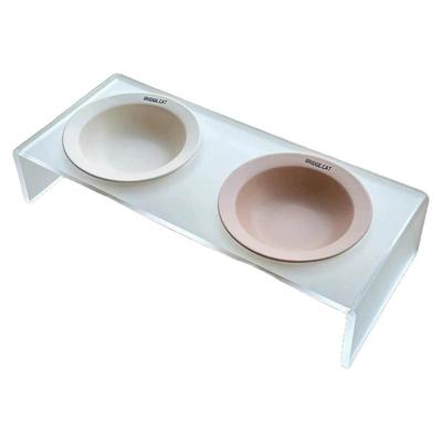 BD飞碟亚克力陶瓷猫碗亚克力碗