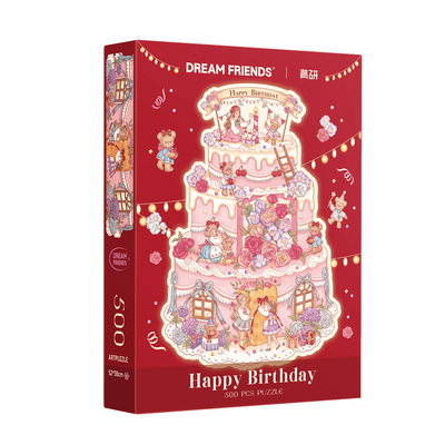 Dreamfriends肯研生日花语拼图原创艺术家联名小众送朋友生日礼物